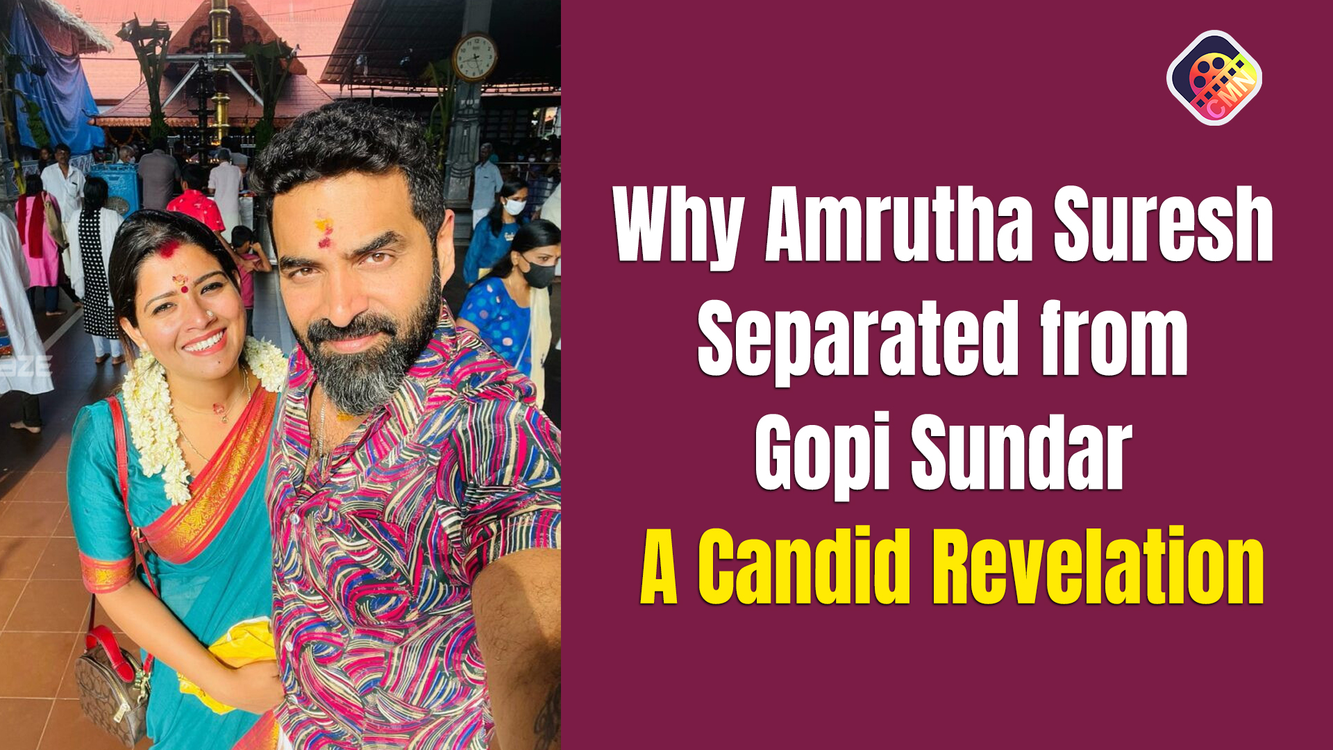 Why Amrutha Suresh Separated from Gopi Sundar: A Candid Revelation ...