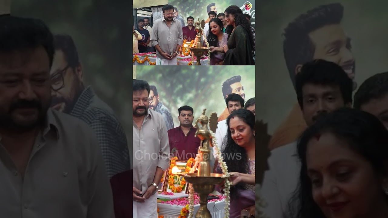 Jayaram Kicks Off His New Film ‘Aashakal Aayiram’ with a Grand Pooja ...